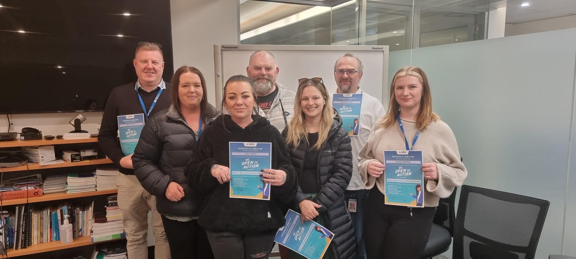 Autism Capability Building Program Graduation - Nexus Inc.